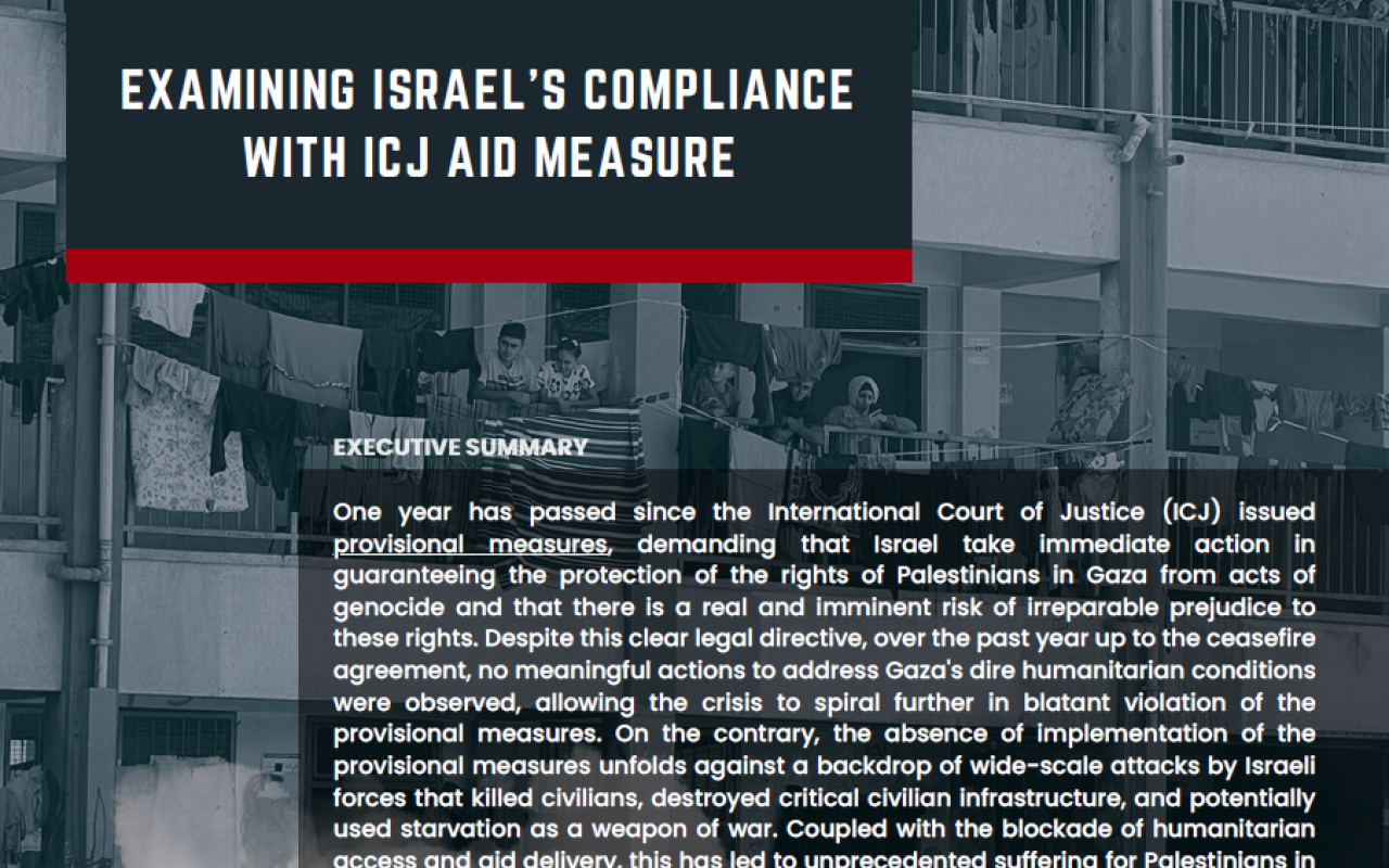 The Cost of Inaction and Impunity: Examining Israel's Compliance with ICJ Aid Measure | Oxfam ...